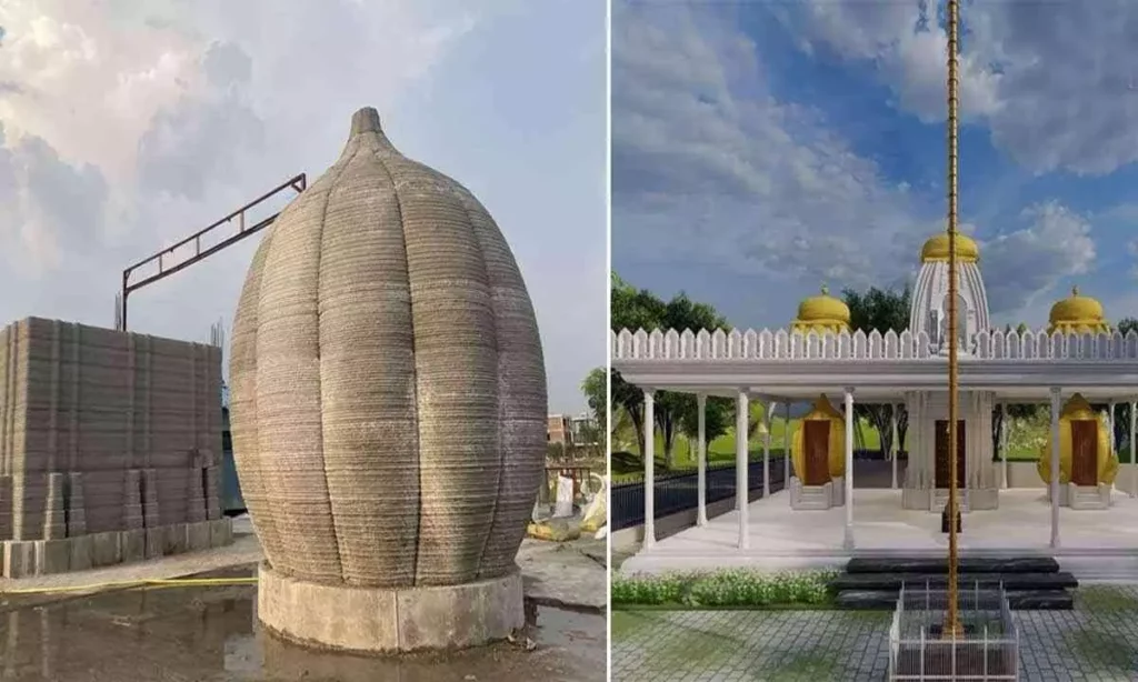 The world's first 3D printed Hindu temple has