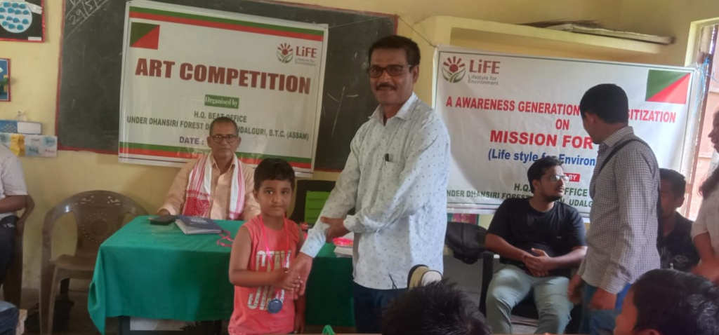Environmental awareness program organized by Dhanshree