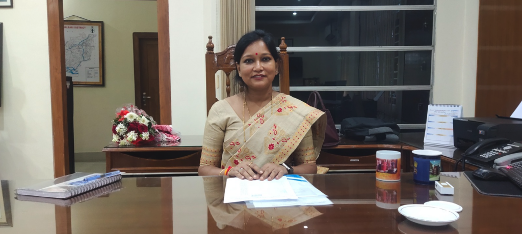 Newly appointed Commissioner of Nalbari IAS officer Barnali