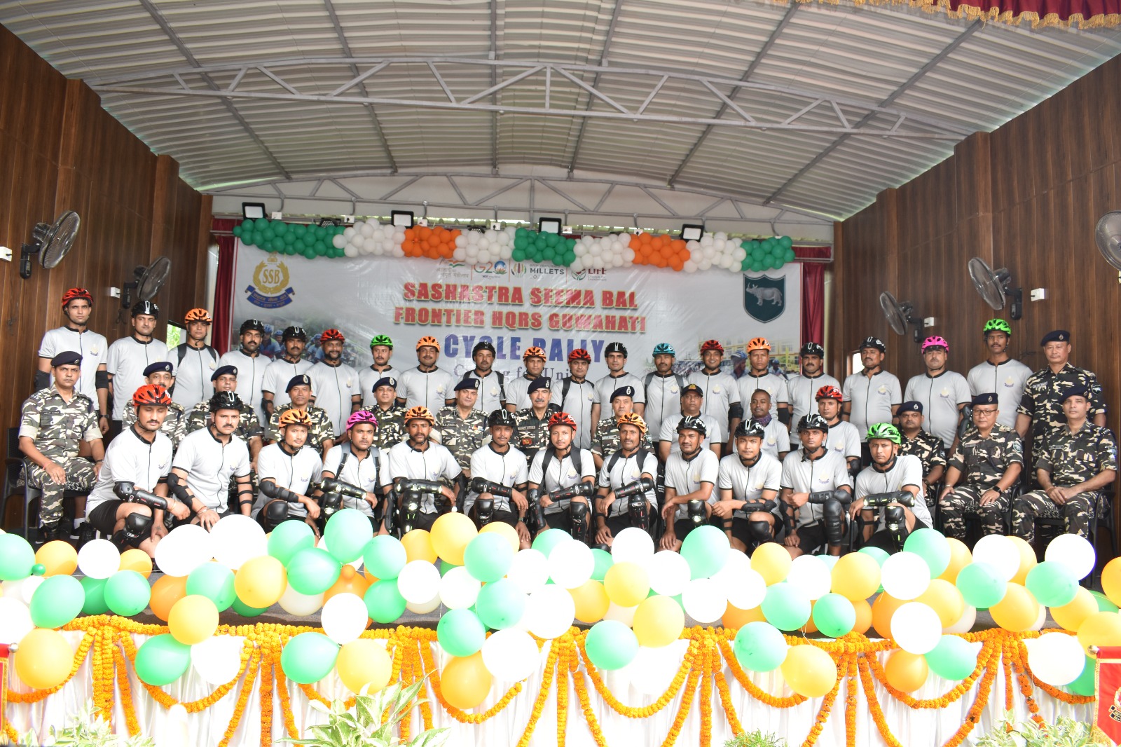 Frontier Hqr SSB, The Bicycle Rally for Unity and