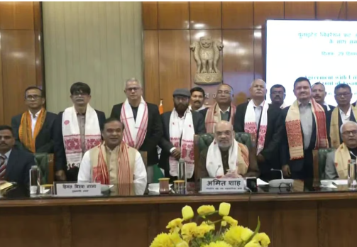 Pro-talk ULFA, Centre and Assam government's historic