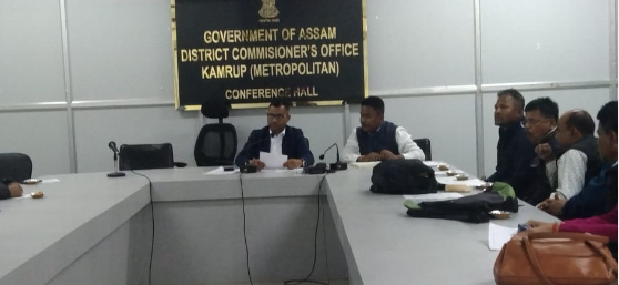 District-level games in Kamrup City on January 4, 5...